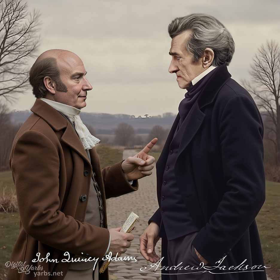 John Quincy Adams vs. Andrew Jackson - The Battle