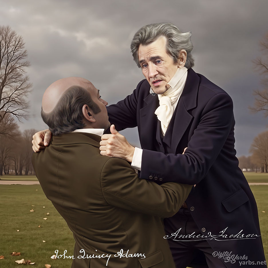 John Quincy Adams vs. Andrew Jackson - The Battle