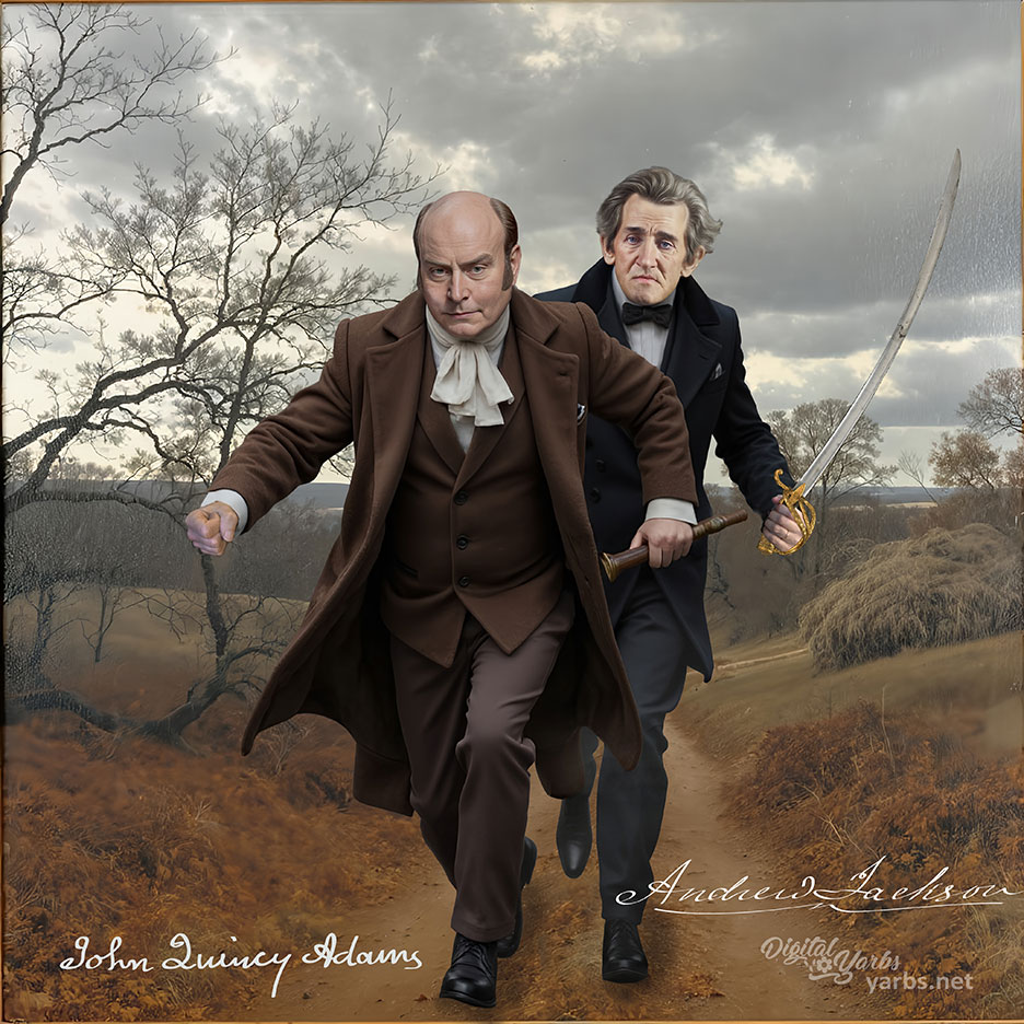 John Quincy Adams vs. Andrew Jackson - The Battle