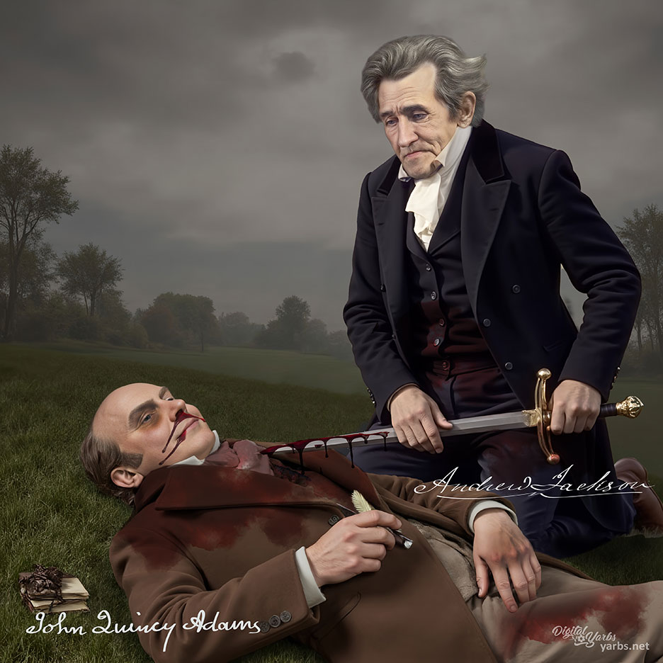 John Quincy Adams vs. Andrew Jackson - The Battle