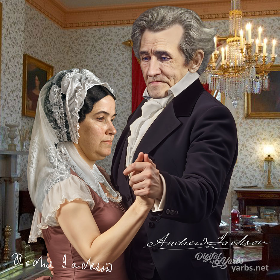 The Lost Daguerreotype or Rachel and Andrew Jackson at the Hermitage