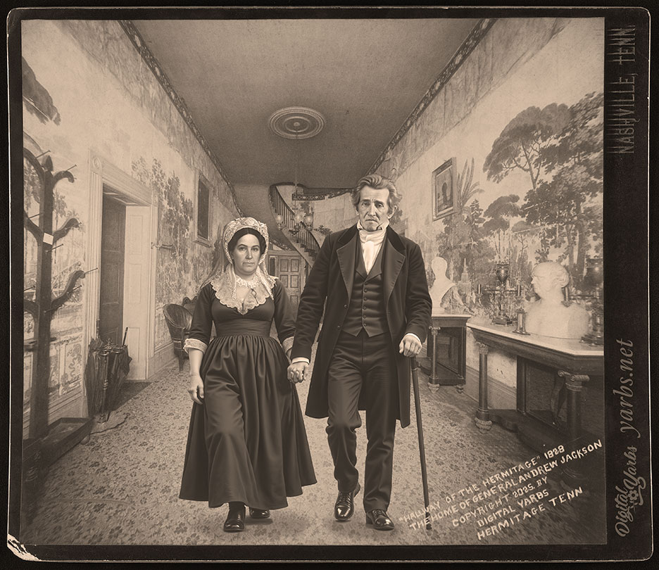 The Lost Daguerreotype or Rachel and Andrew Jackson at the Hermitage