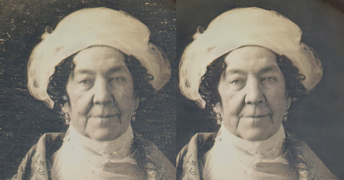 Dolley Madison - The Enhanced Daguerreotypes